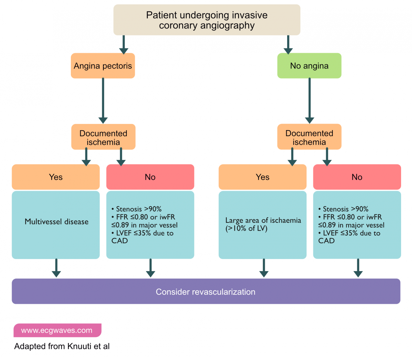 Stabile koronare Herzkrankheit (Angina pectoris): Diagnose, Evaluation ...